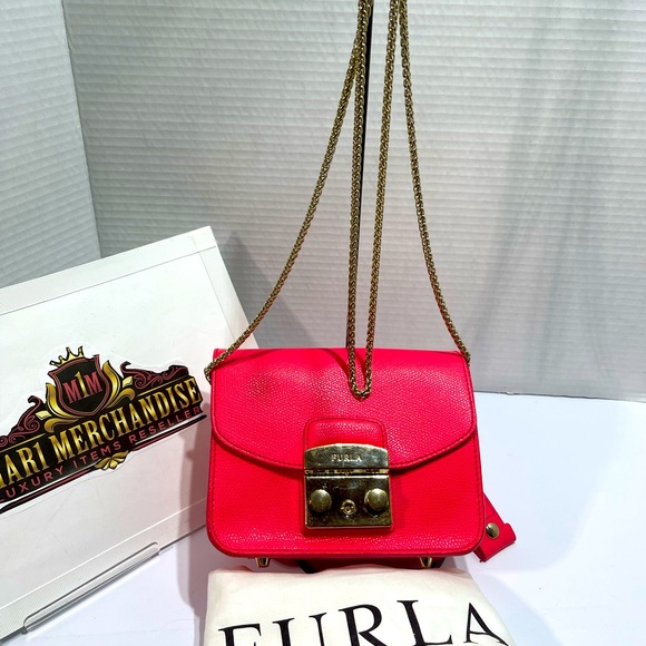 Furla | Bags | Furla Crossbody Bag In Pink Color With Dust Bag And ...